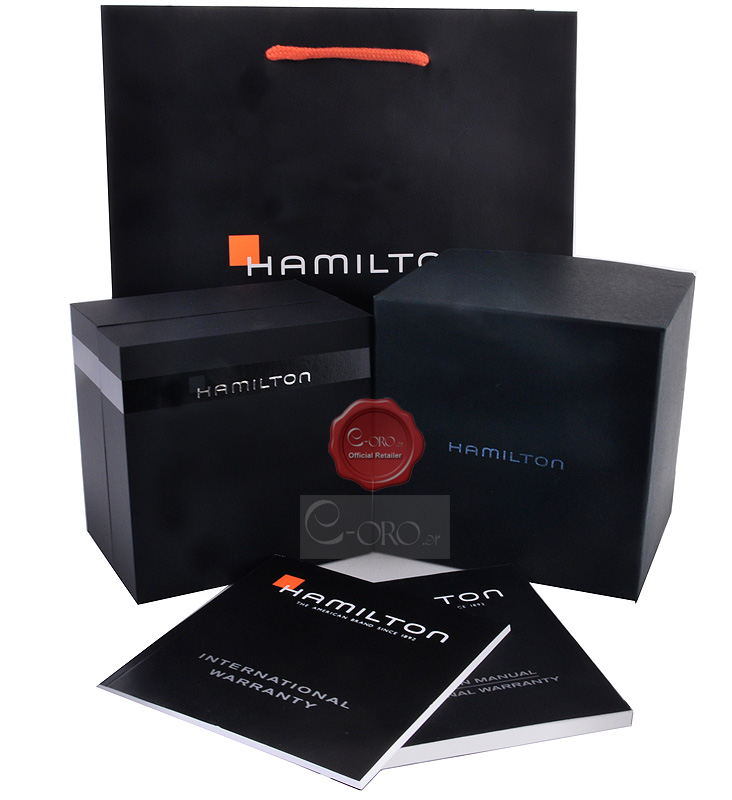 Men's Watch HAMILTON Jazzmaster Viewmatic Automatic Black Leather Strap ...