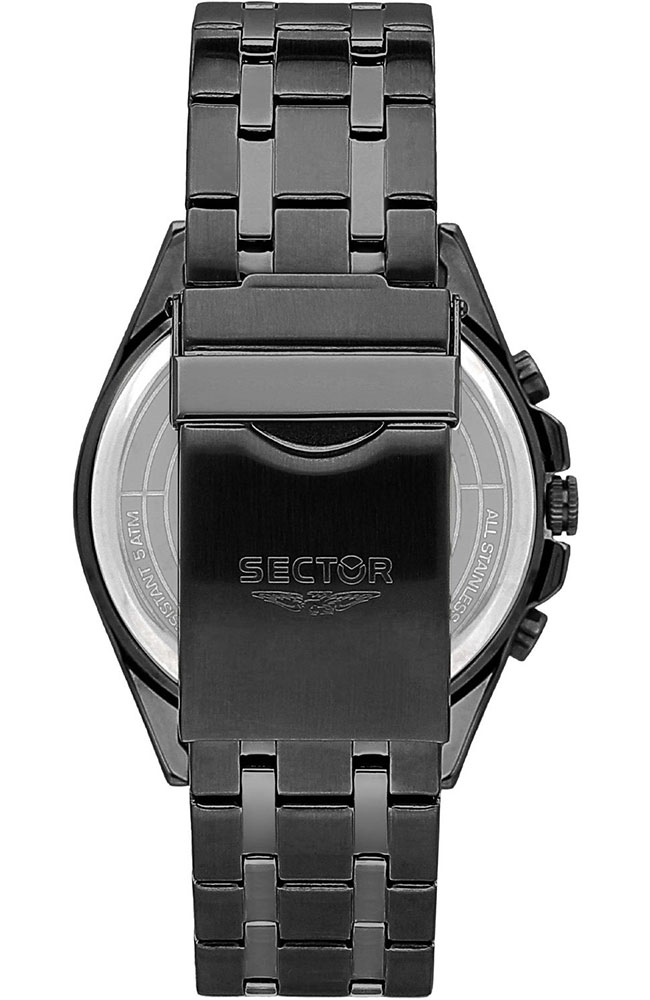 SECTOR 280 Black Stainless Steel Chronograph R3273991001 - E-oro.gr ...