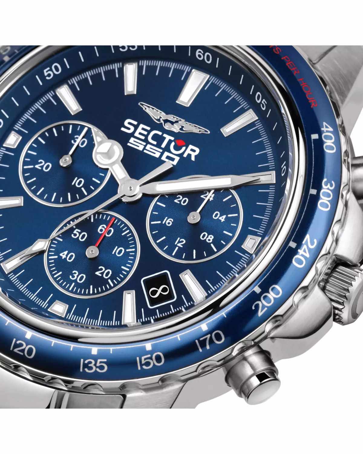Men's Watch SECTOR 550 BoxSet Stainless Steel Chronograph R3273993005 ...