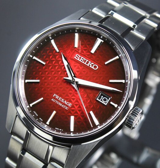 Men's Watch SEIKO Presage Sharp Edges Series Automatic Stainless Steel ...