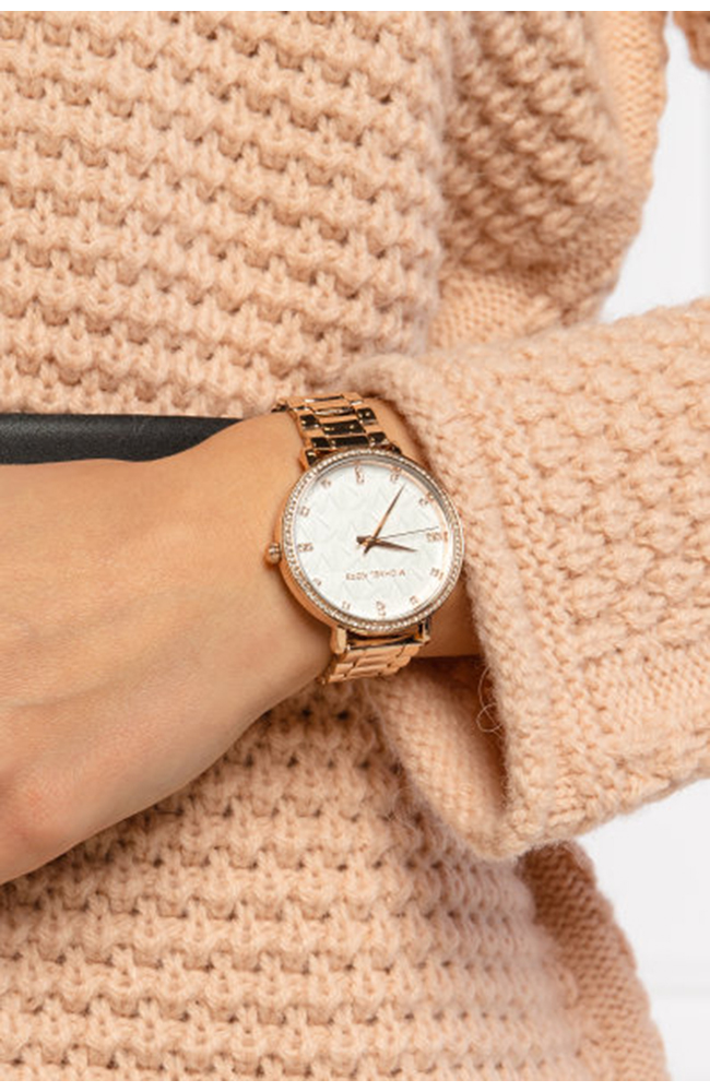 Ladies Watch MICHAEL KORS Pyper Crystals Rose Gold Stainless Steel ...