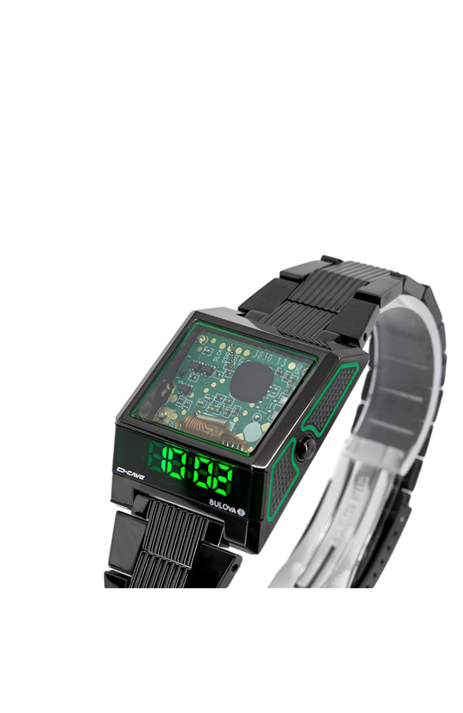 Men's Watch BULOVA Computron D-Cave Special Edition Black Stainless ...