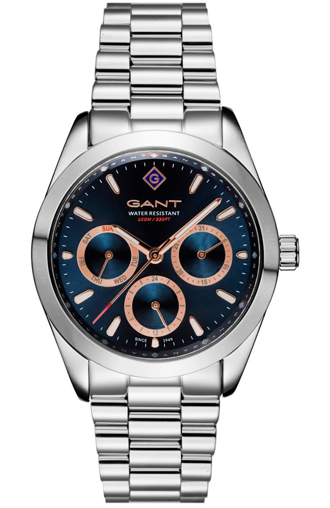 Ladies Watch GANT East Hampton Silver Stainless Steel Bracelet G177003 ...