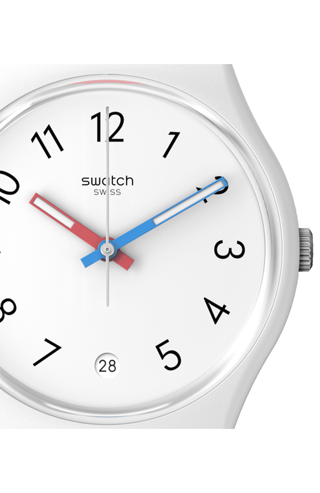 Unisex Watch SWATCH Gent In The Block Multicolor Rubber Strap SO28W400 ...