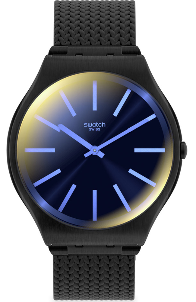 SWATCH Cross Spectrum Black Stainless Steel Bracelet SS07B104M - E-oro.gr SWATCH ΑΝΔΡΙΚΑ ΡΟΛΟΓΙΑ