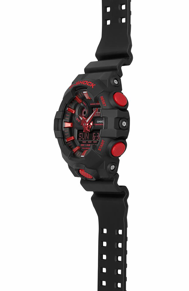 Men's Watch CASIO G-Shock Ignite Red Limited Edition Black Rubber Strap ...