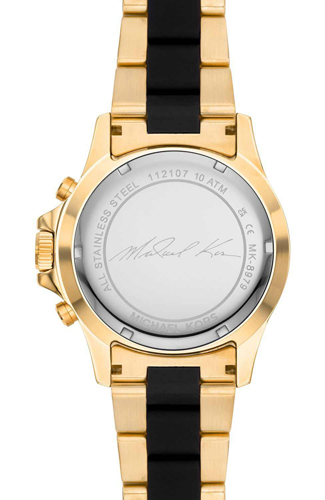 MICHAEL KORS Everest Two Tone Stainless Steel Chronograph MK8979 - E ...