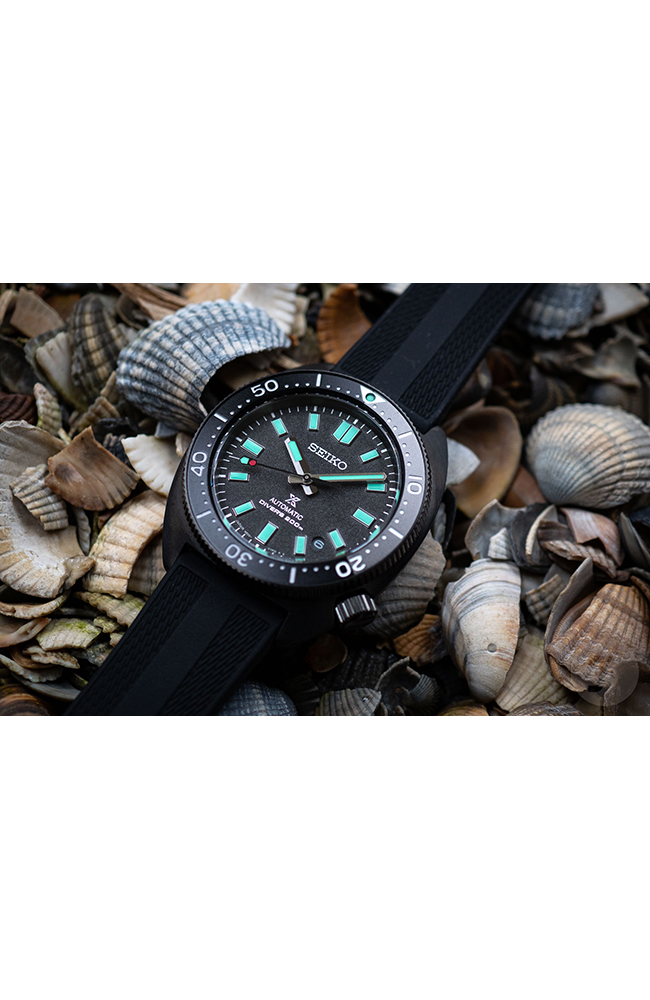 Men's Watch SEIKO Prospex The Black Series Limited Edition Turtle ...