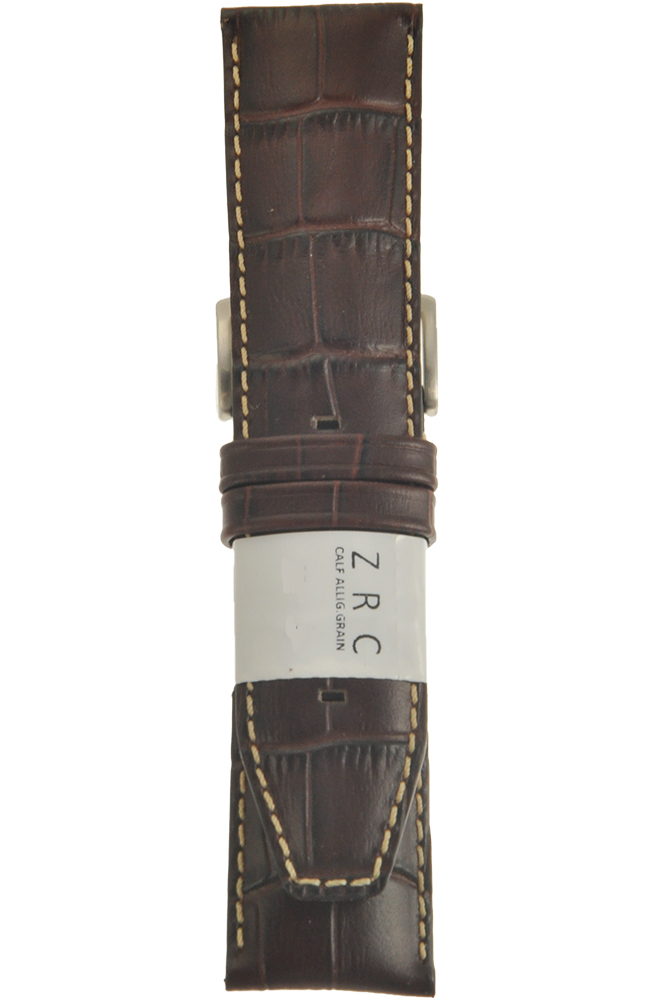 ROCHET ZRC Brown Leather Strap 5592603 - E-oro.gr Straps