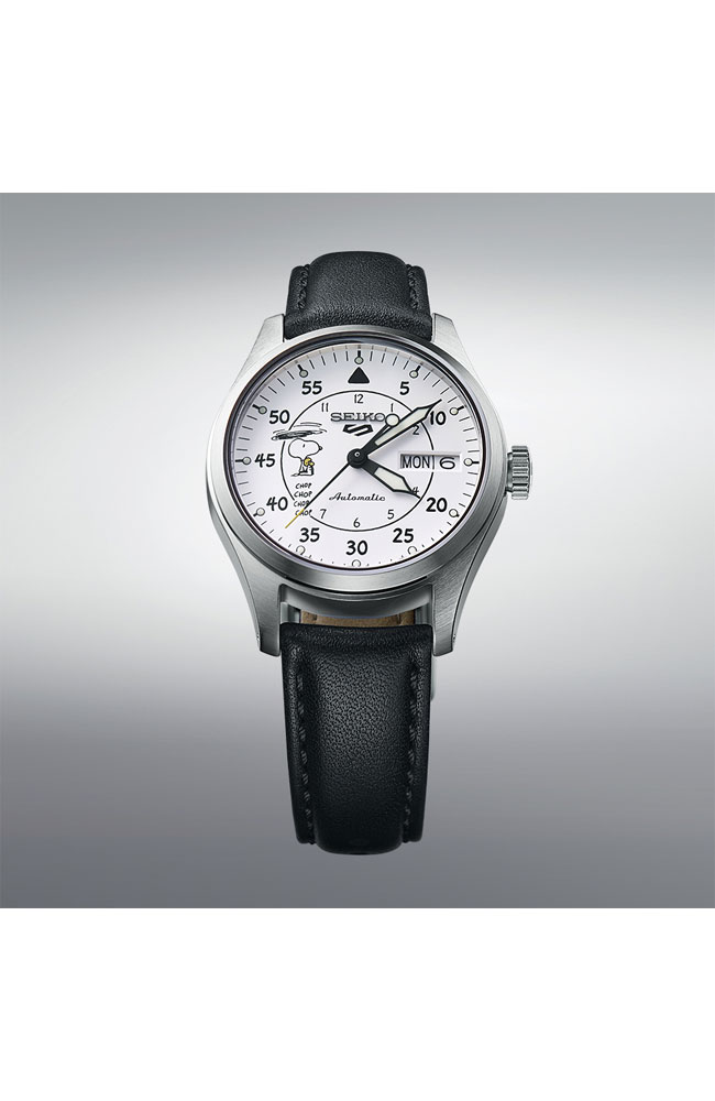 Men's Watch SEIKO 5 Sports x Peanuts 'Parachute' Limited Edition ...
