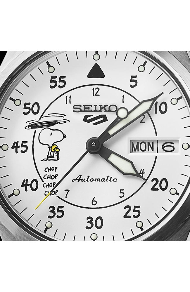 Men's Watch SEIKO 5 Sports x Peanuts 'Parachute' Limited Edition ...
