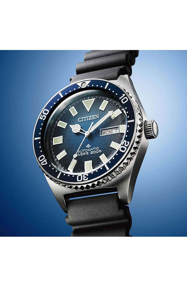 CITIZEN Promaster Divers Automatic Black Rubber NY0129-07LE - E-oro.gr ...