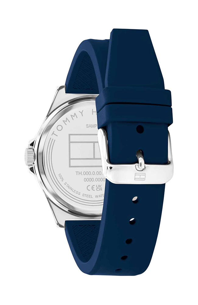 Tommy HILFIGER Norris Blue Rubber Strap 1710616 - E-oro.gr TOMMΥ ...